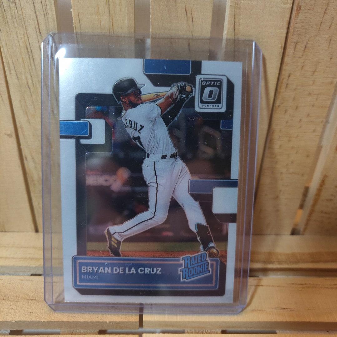 Bryan De La Cruz Rated Rookie 2022 Donruss Optic Base Set Baseball Card ...