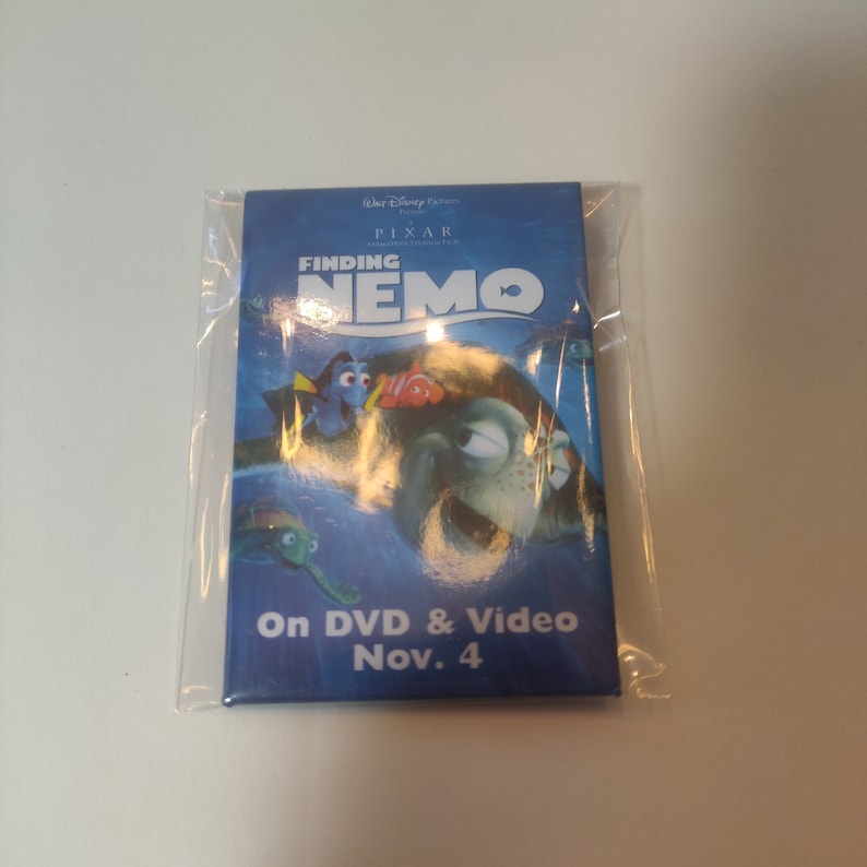 Finding Nemo DVD VHS Retailer Promo Pinback Dory - Etsy Australia