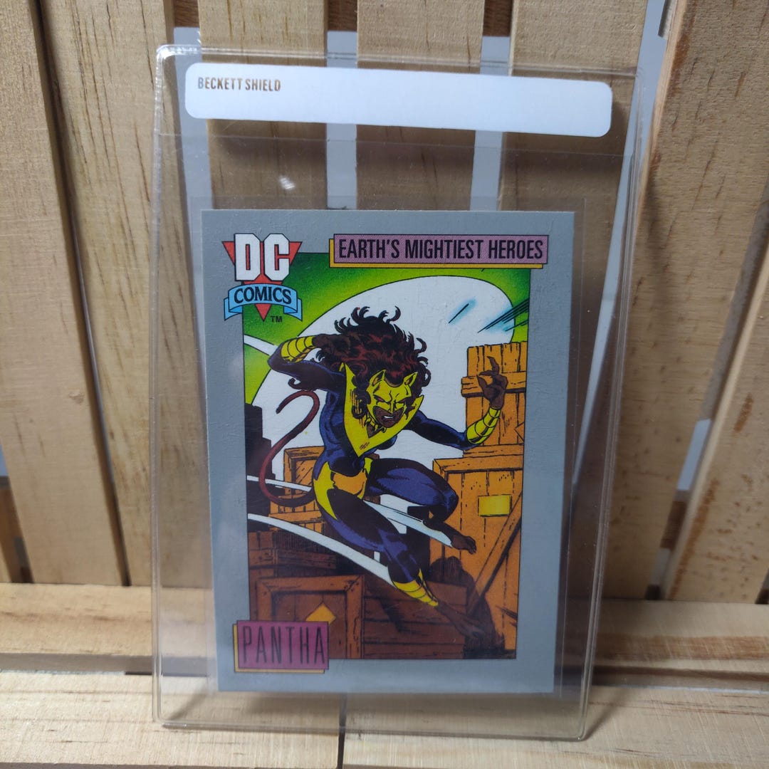 Pantha Base Set Card 1991 DC Comics Trading Card Impel - Etsy