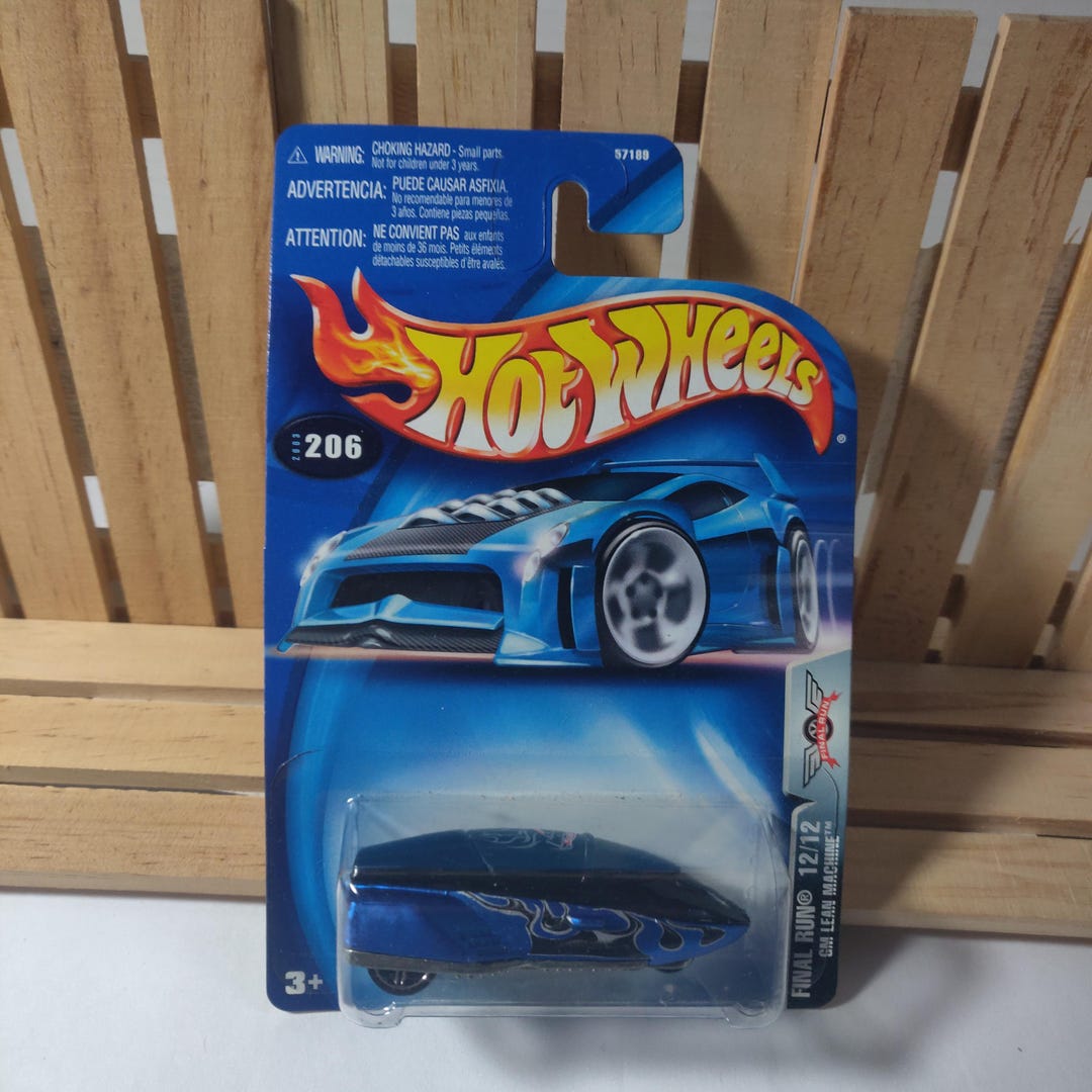 GM Lean Machine Hot Wheels Car Toy Sealed Package - Etsy