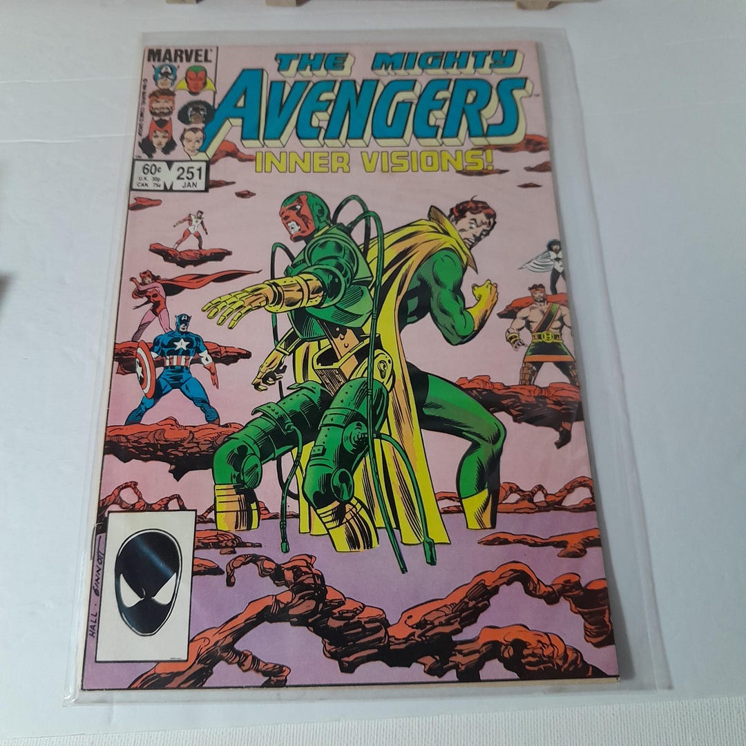 The Avengers #251 Marvel Comics Reader Copy VG Condition Complete Pages ...