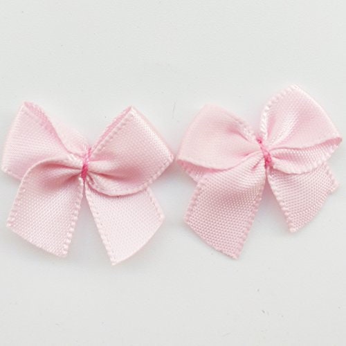 30 Mini Satin Ribbon Bows Mini 1 X3/4 Appliques - Etsy