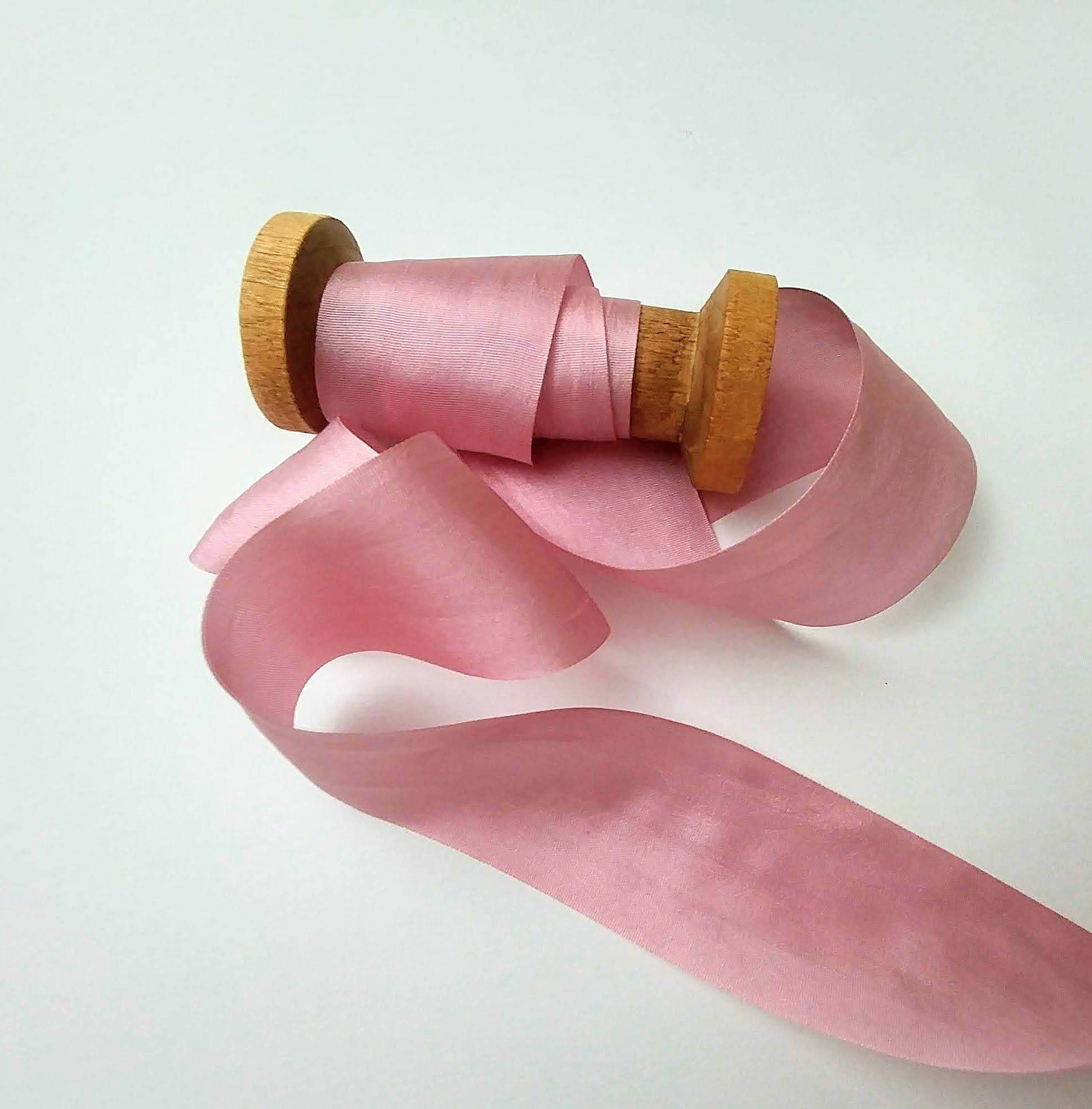 Cinta de seda 100% cinta de seda WOODROSE boda rústica | Etsy
