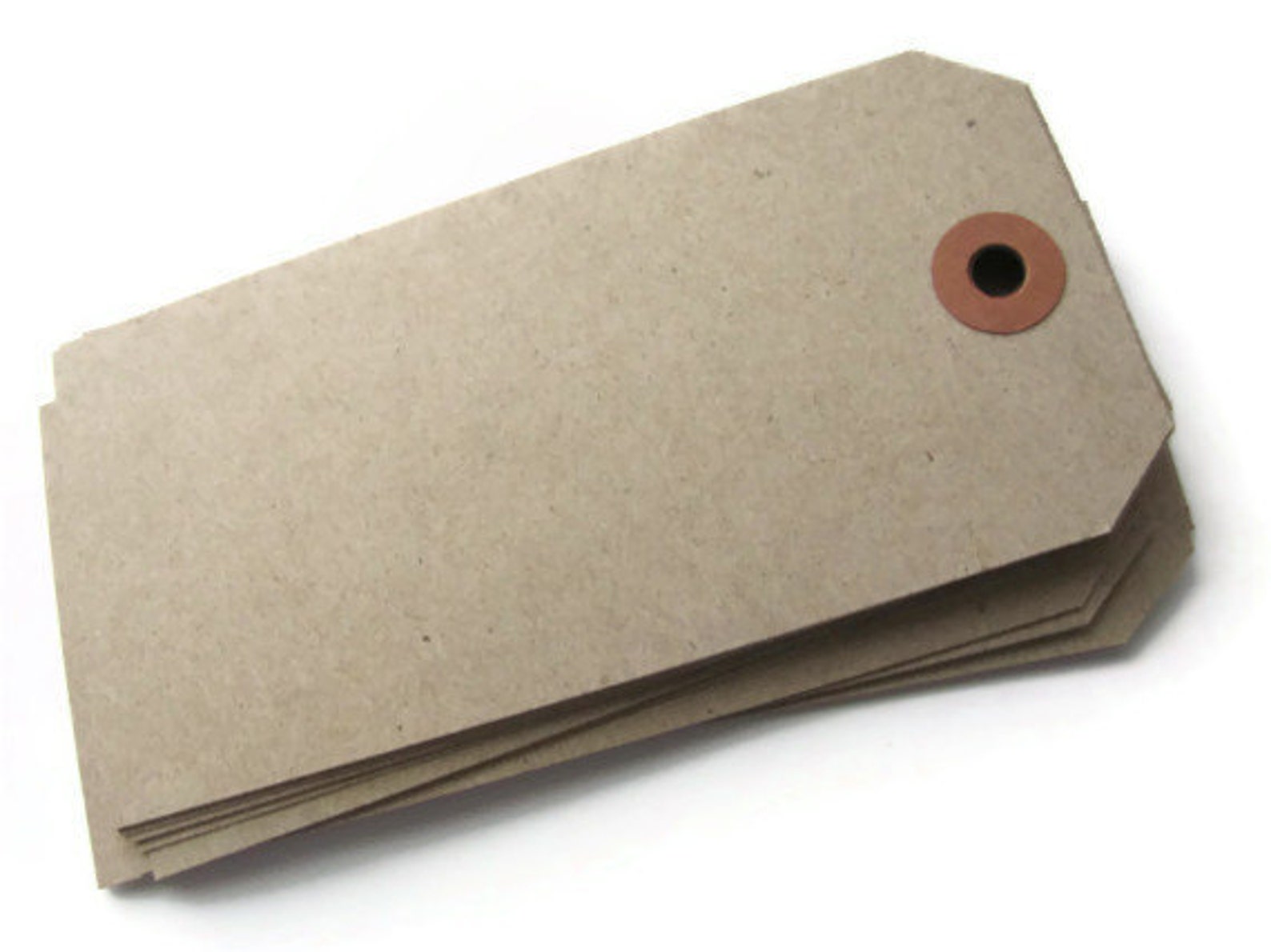 100 Recycled Kraft Brown Tags Parcel Tags Blank | Etsy