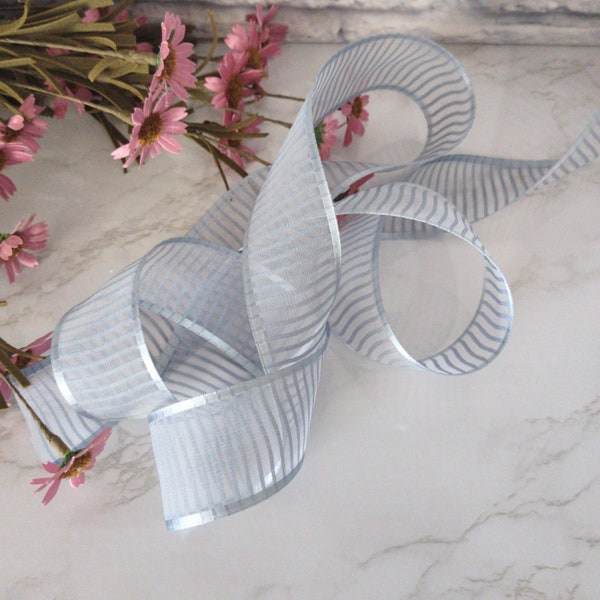 Sheer Blue Ribbon - Etsy