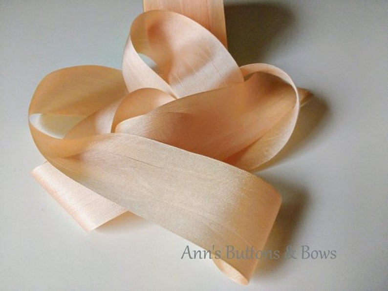 Silk Ribbon Deliciously Soft and Lustrous Silk Ribbon by the - Etsy