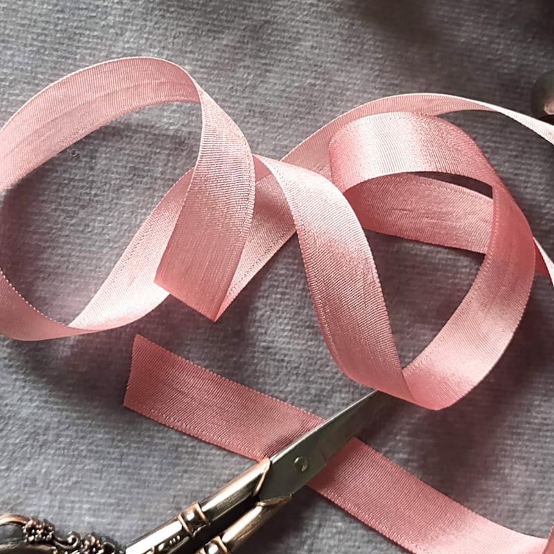 Pink Ribbon Roses - Etsy