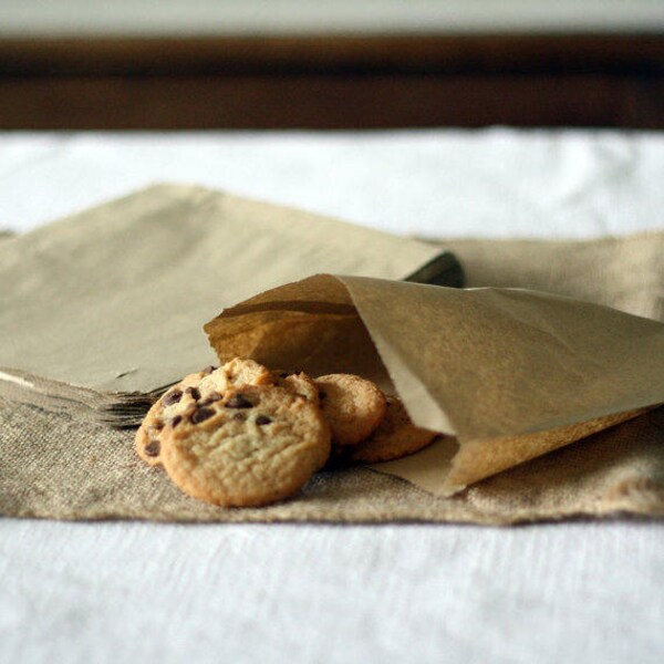 Kraft Cookie Bags - Etsy