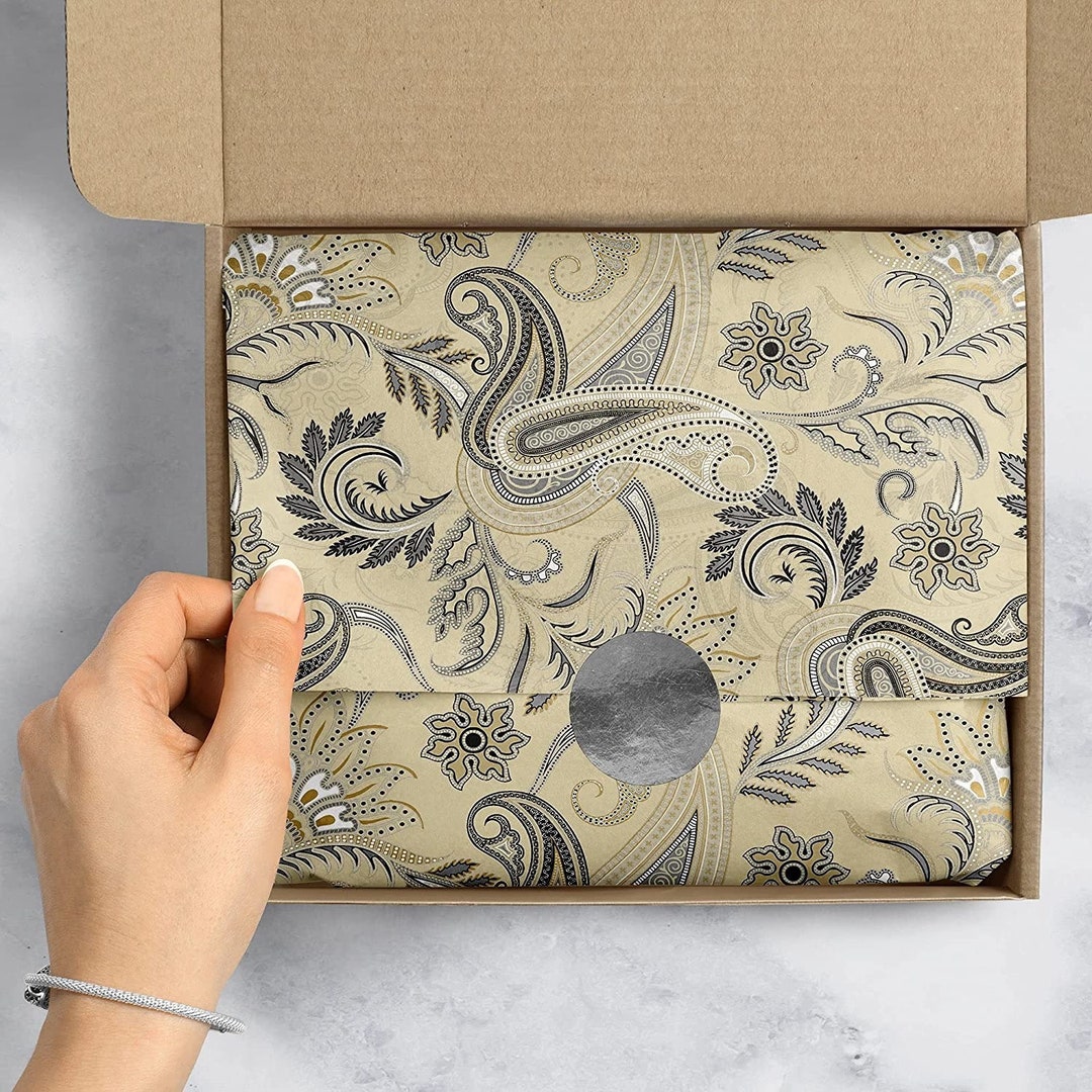 Gift Tissue Paper 20" X 30", Fancy Elegance - Etsy