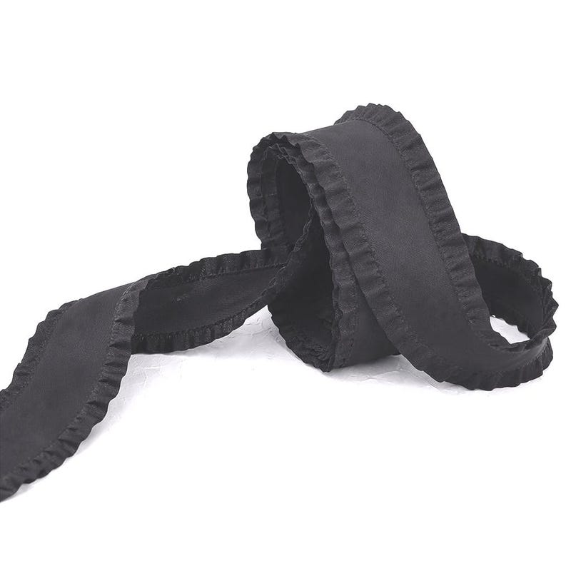 Double Ruffle Ribbon 1 - Etsy