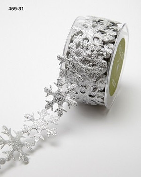 Large Silver Snow Flakes | Etsy