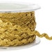Metallic Gold Ric Rac Trim Ribbon 1/4 by the Yard - Etsy
