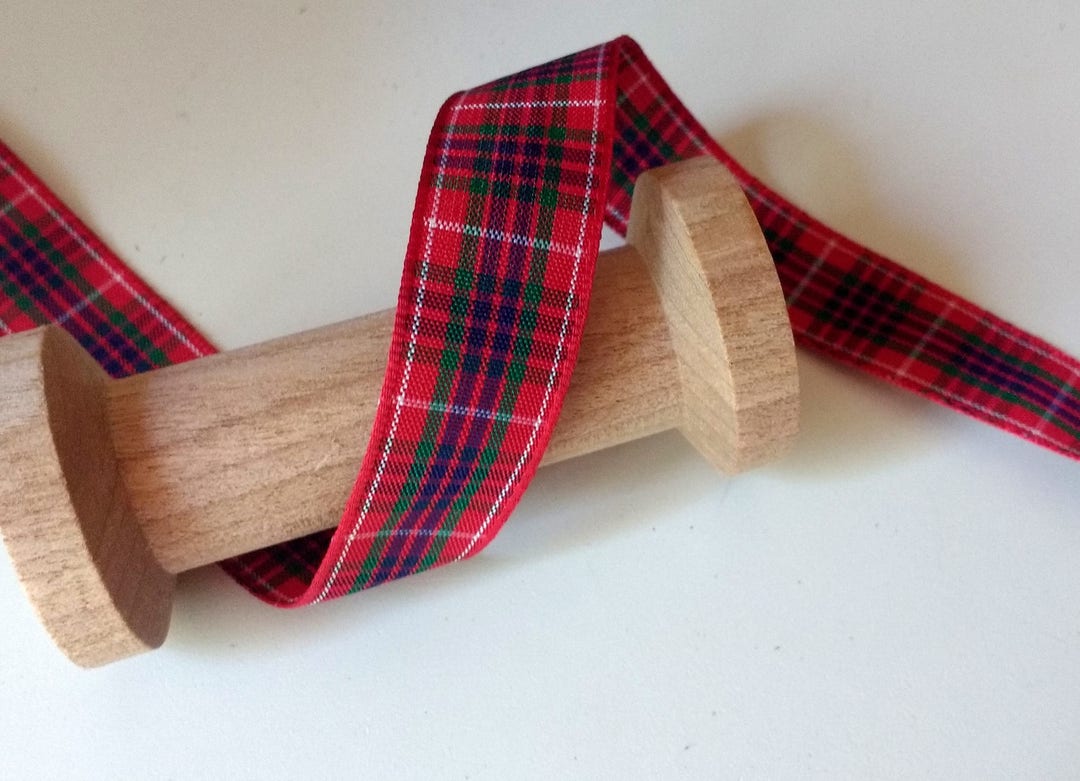 Edinburgh Tartan Plaid Ribbon Ribbon 5/8" Weddings, Bows, Gift Wrap - Etsy