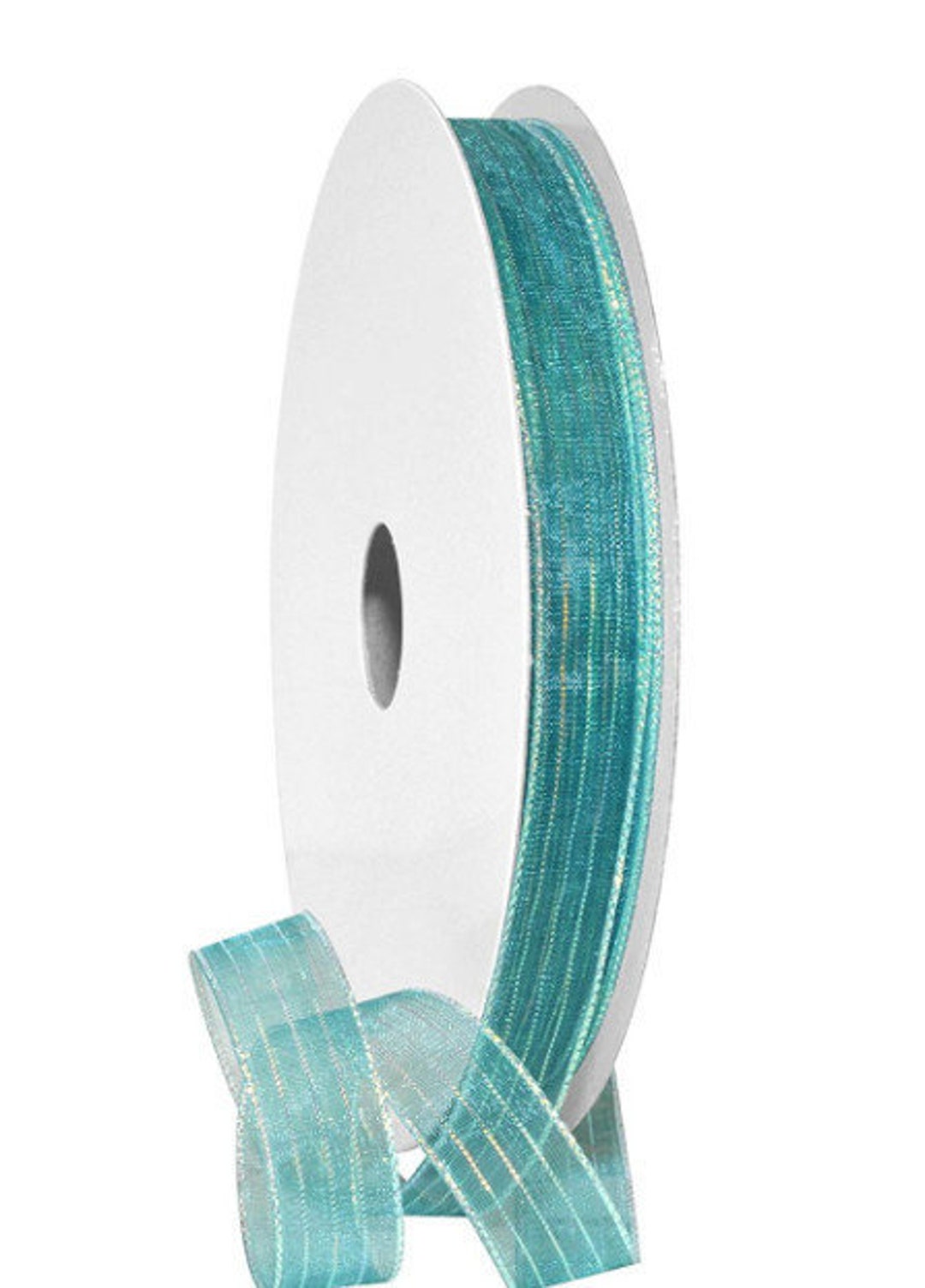 Ribbon, Teal Ribbon, 5/8 Inches Wide by the Yard - Etsy