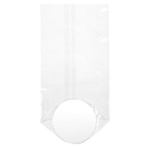 25 Heat Sealable Round Bottom Bags W/paper Base | 2 3/4" X 10" - Etsy