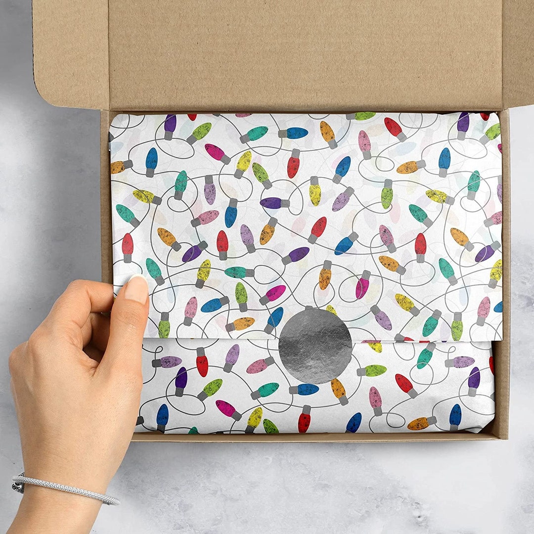 Design Gift Tissue Paper 20" X 30", Lights - Etsy