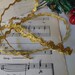 Metallic Gold Ric Rac Trim Ribbon 1/4 by the Yard | Etsy