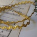 Metallic Gold Ric Rac Trim Ribbon 1/4 by the Yard - Etsy