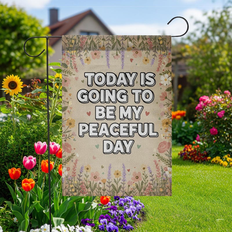 Today Will Be My Peaceful Day - Etsy