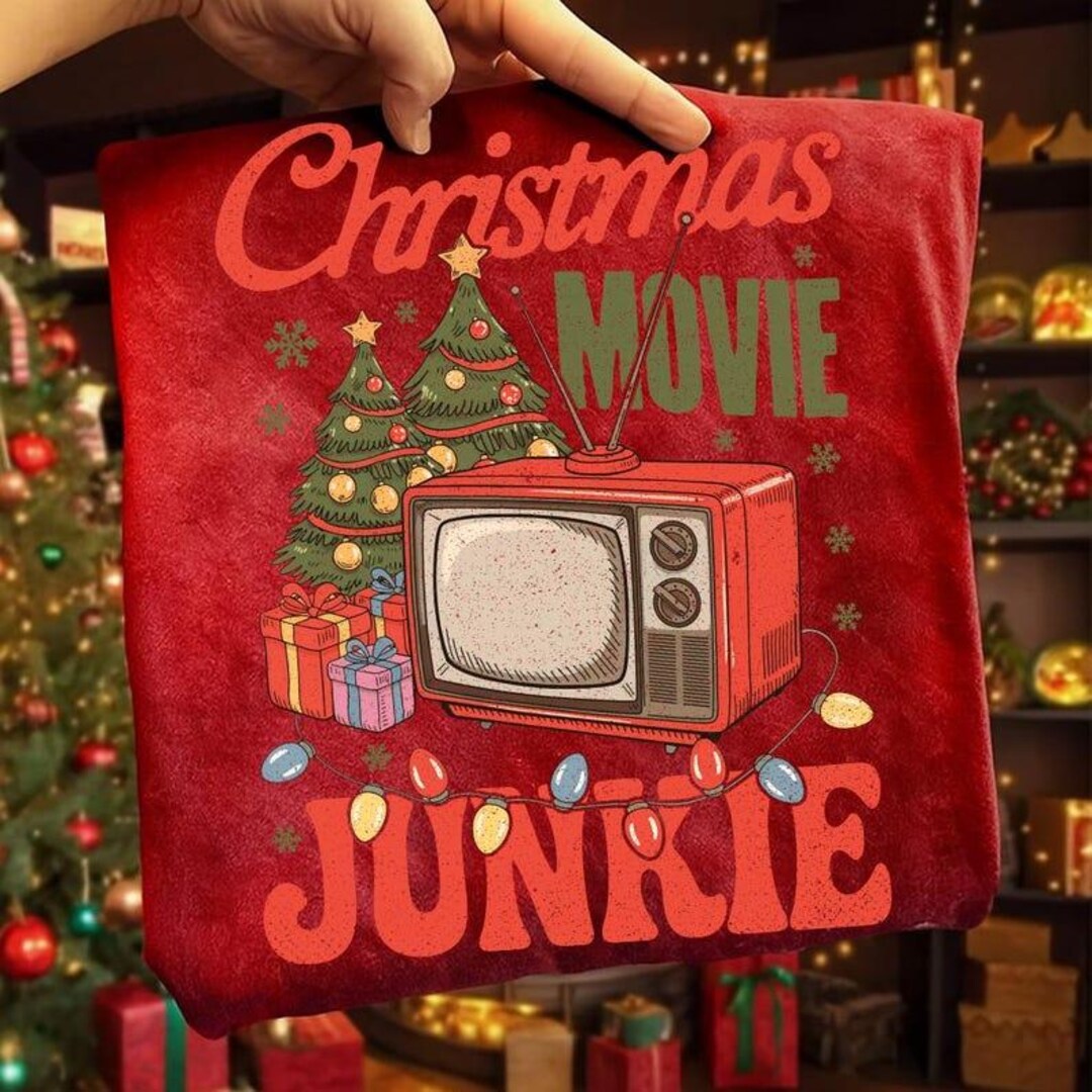 Christmas Movie Junkie PNG Retro Christmas Characters Sublimation Santa ...