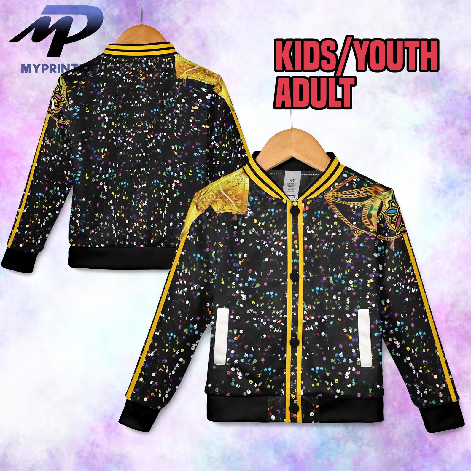 Huntrix Golden Cosplay Baseball Jacket – Rumi Cosplay Outfit, Anime ...