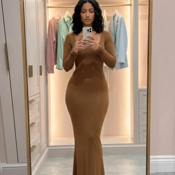 Yellow Bodycon Dress - Etsy UK