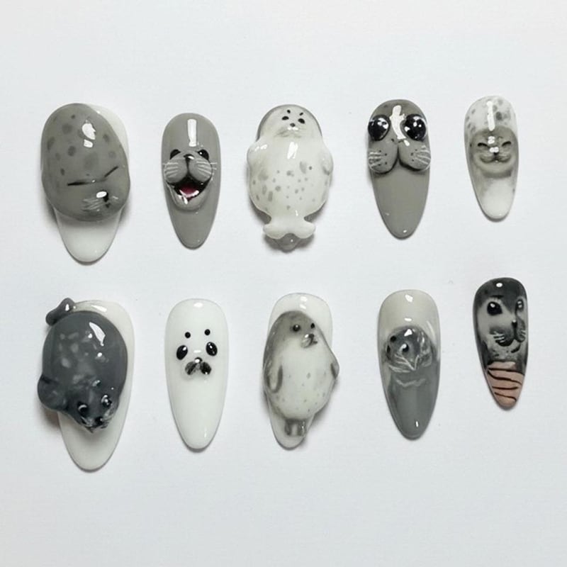 Press on Nails Seals - Etsy