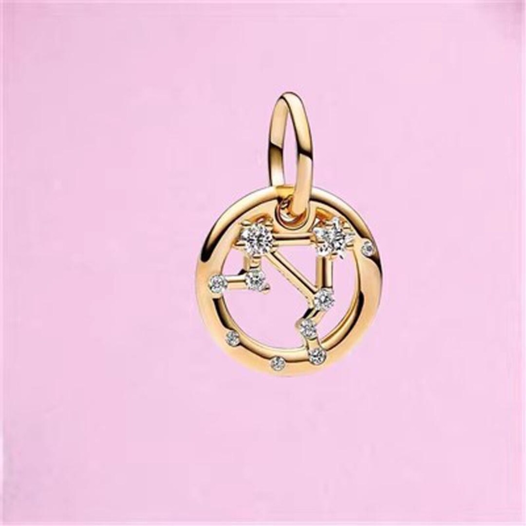 Pandora Sparkling Libra Zodiac Star Sign Charm Pendant - Etsy
