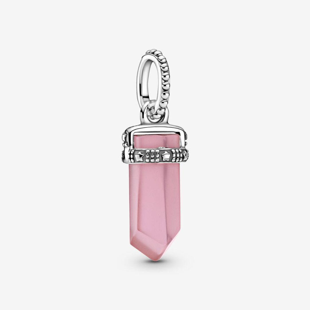 New Pandora Pink Amulet Pendant Charm 925 Silver Ale - Etsy