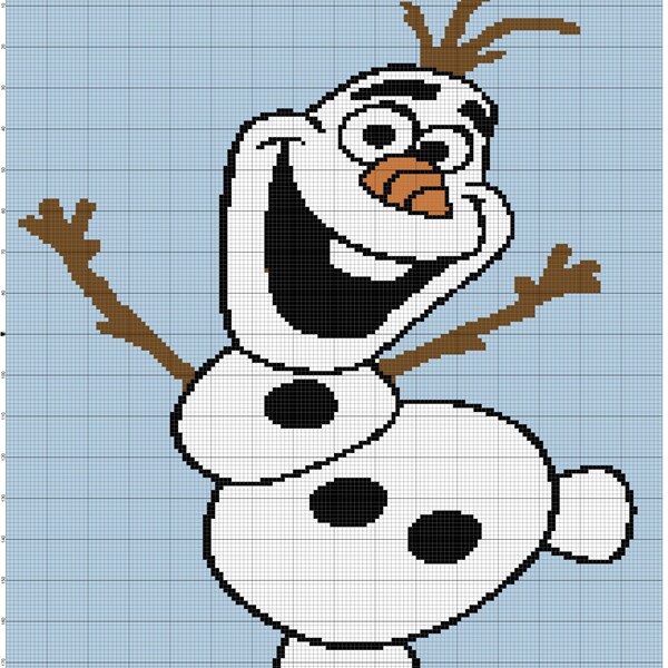 Crochet Olaf - Etsy