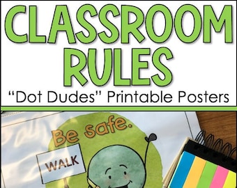 EDITABLE Classroom Rules Posters With Visuals for Autism and ...