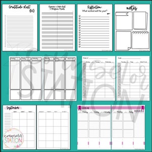 School Counselor Planner and Binder - Printable, Editable, and Undated ...