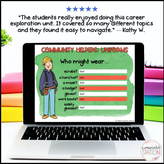 Career Exploration Digital Lesson for School Counseling - Etsy