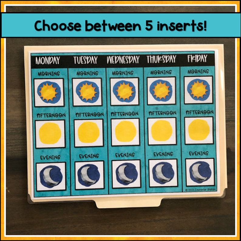 Kids' Summer Schedule Visual Charts With Chore Chart, Summer Activities ...