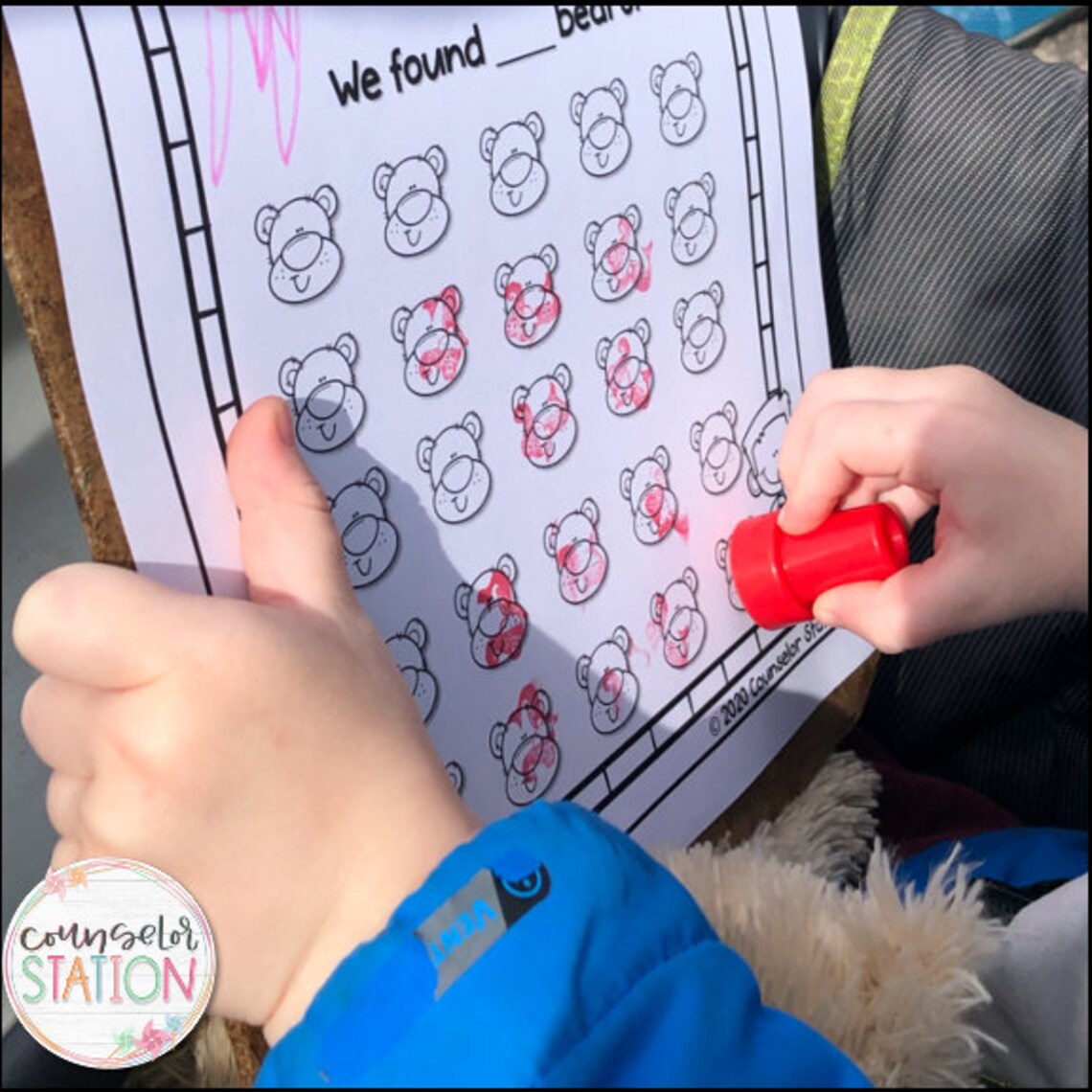 Let's Go on a Bear Hunt Spotting & Counting Activity Printables for ...