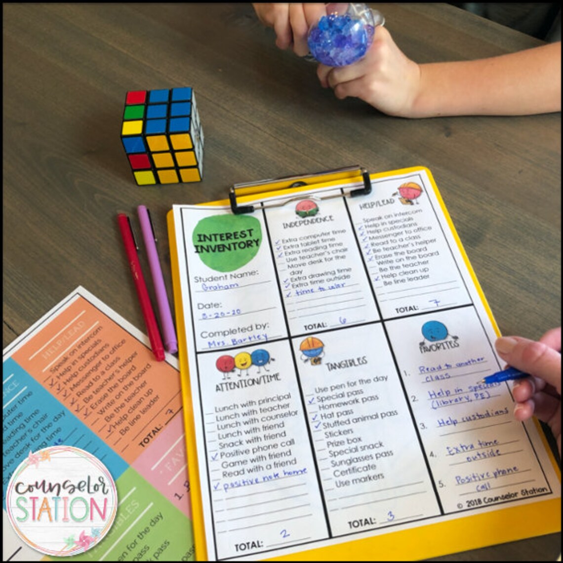 Student Interest Inventory Reward Menus/reinforcement Surveys - Etsy