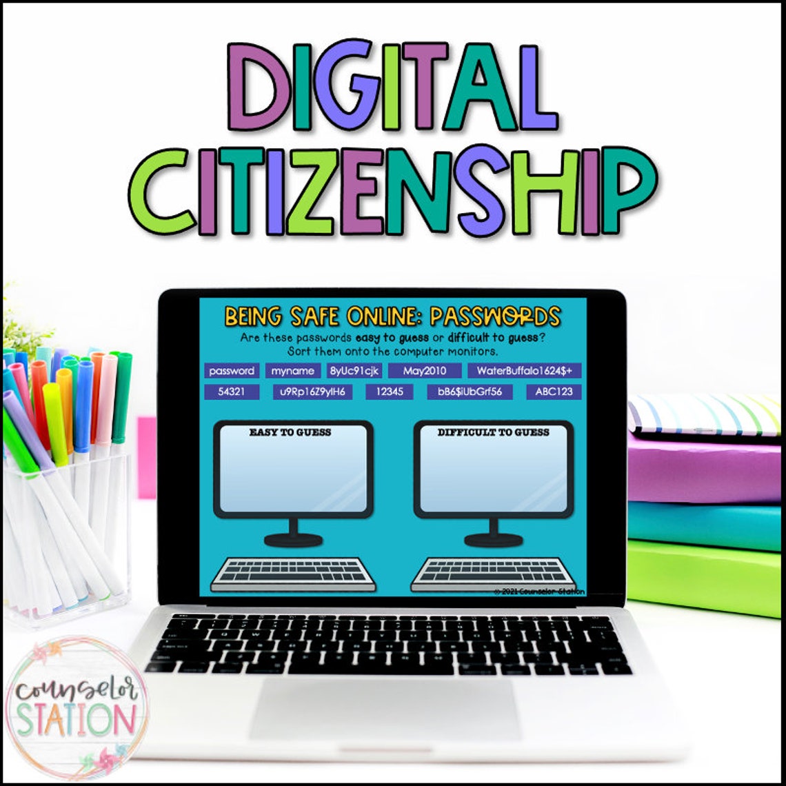Digital Citizenship, Internet Safety, & Cyberbullying Digital Lesson ...
