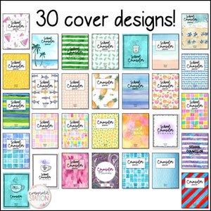 School Counselor Planner and Binder - Printable, Editable, and Undated ...
