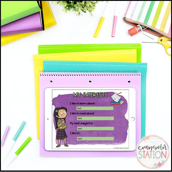 Career Exploration Digital Lesson for School Counseling - Etsy