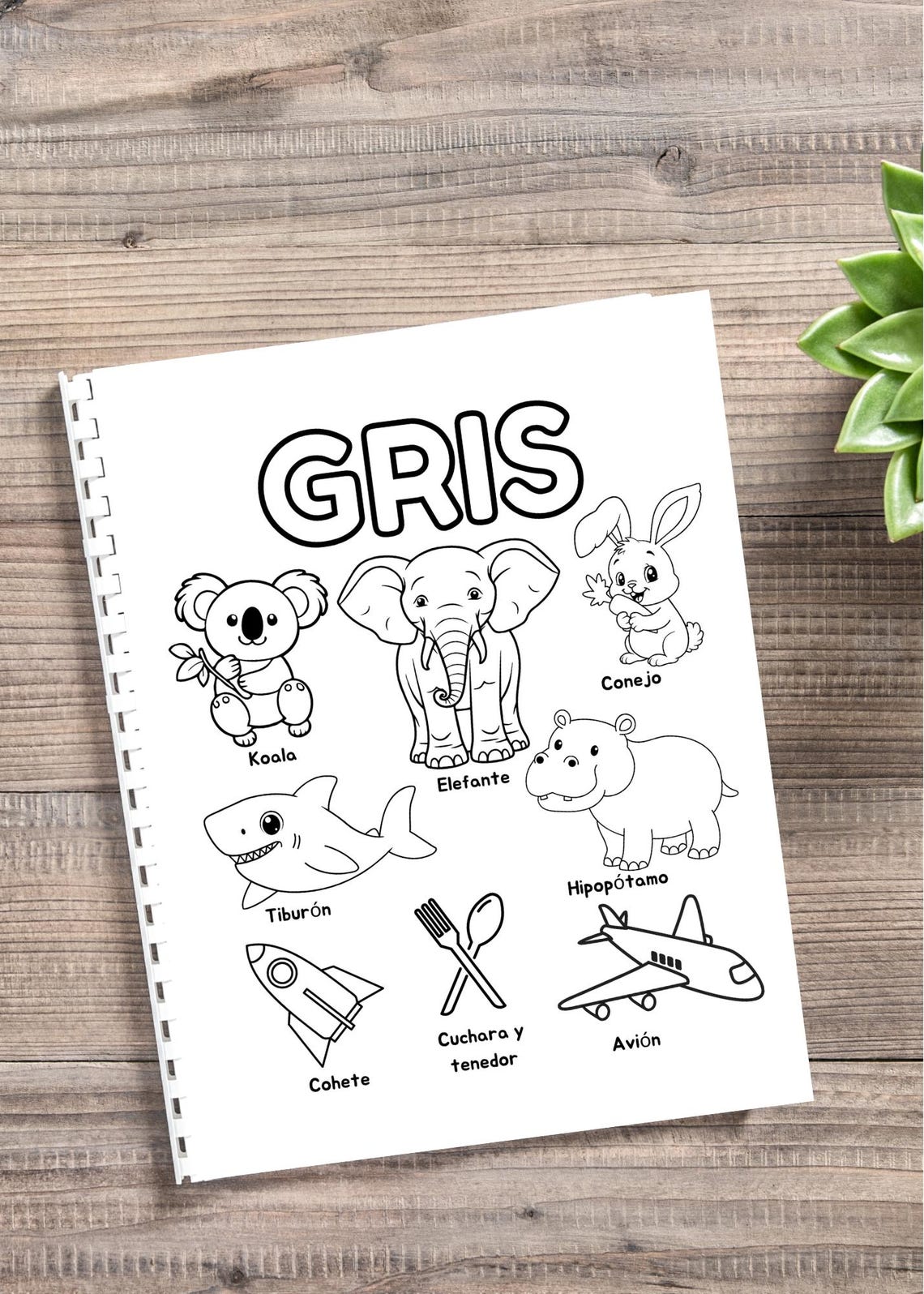 Spanish Colors Coloring Book for Kids: Bilingual Vocabulary Builder ...