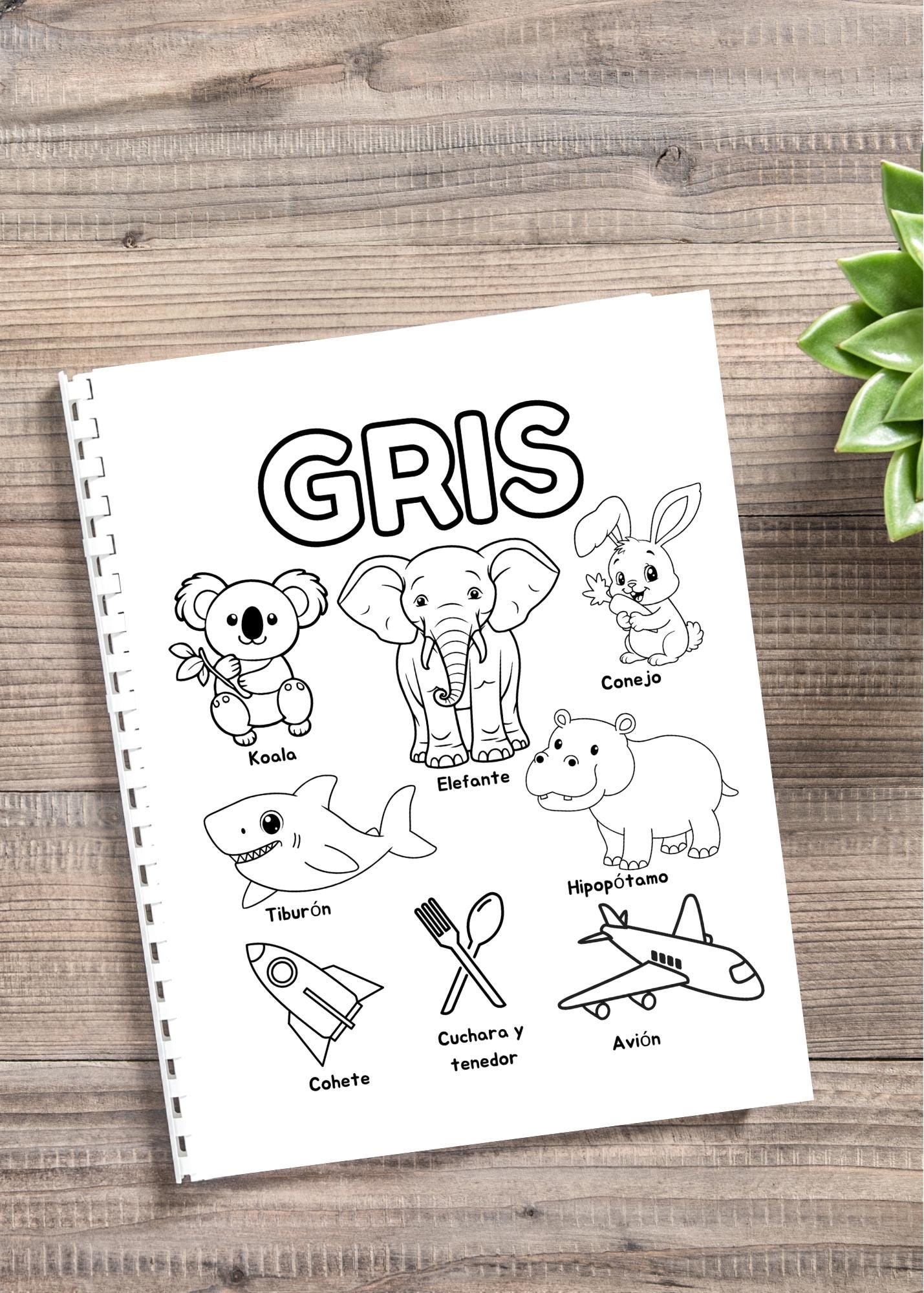 Spanish Colors Coloring Book for Kids: Bilingual Vocabulary Builder ...