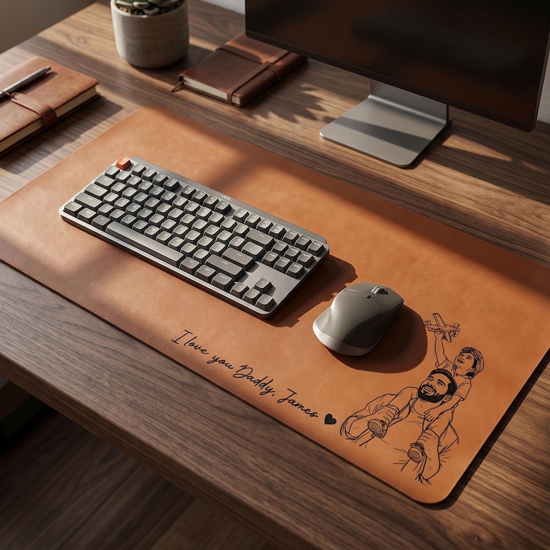 Customized Large Desk Mat - Etsy