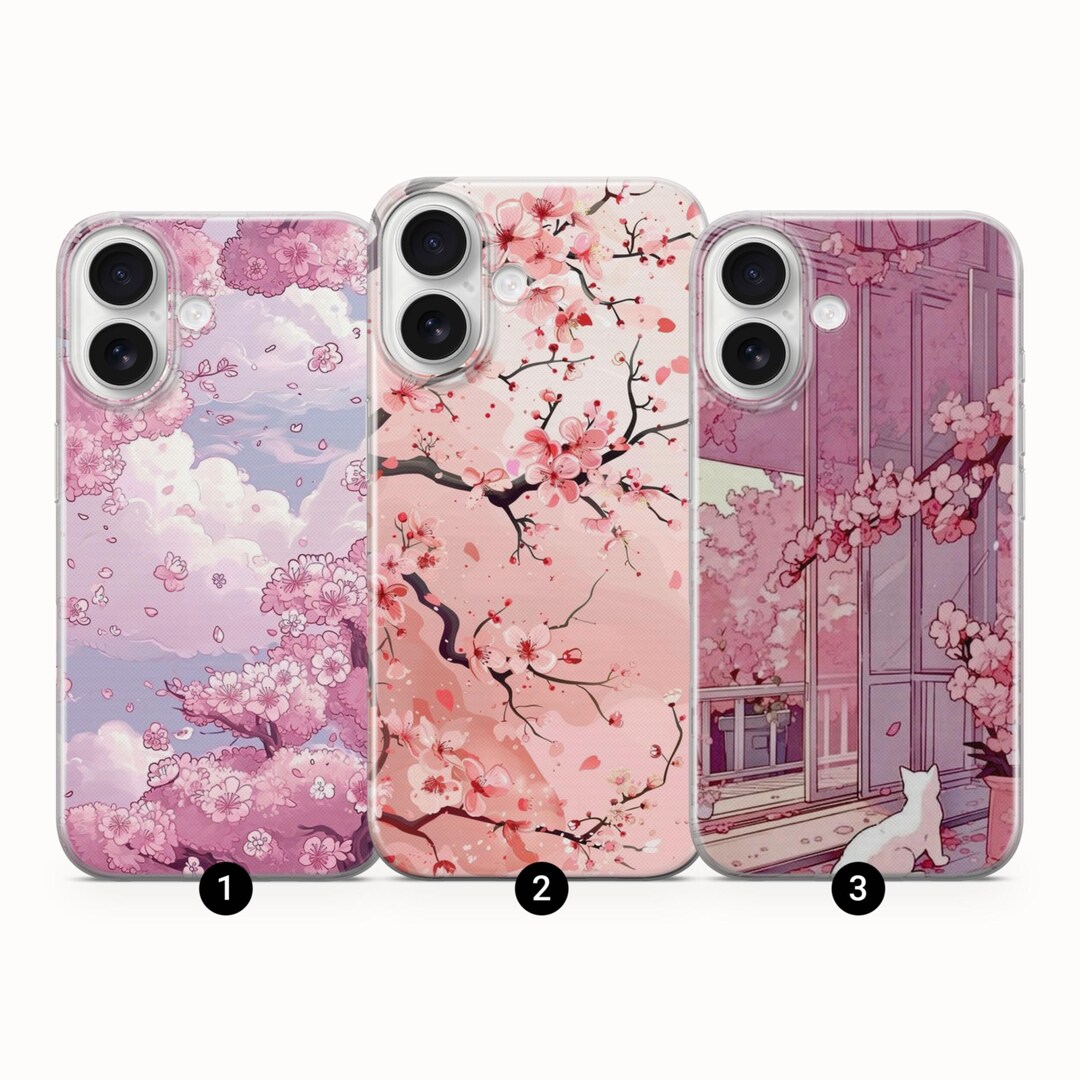 Cute Pink Japanese Phone Case Kawaii Japan Style Cover for iPhone 17 ...