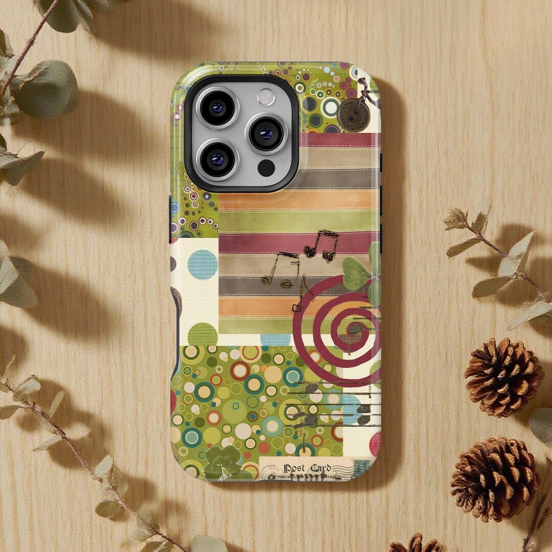 Retro Whimsy Artistic Collage Phone Cases, Star Phone Case, Aesthetic ...