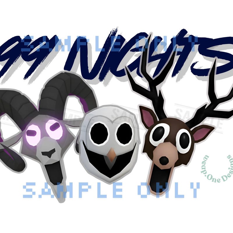 The Deer 99 Nights in the Forest Art - Etsy