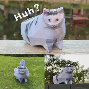 Meowl Papercraft - Etsy
