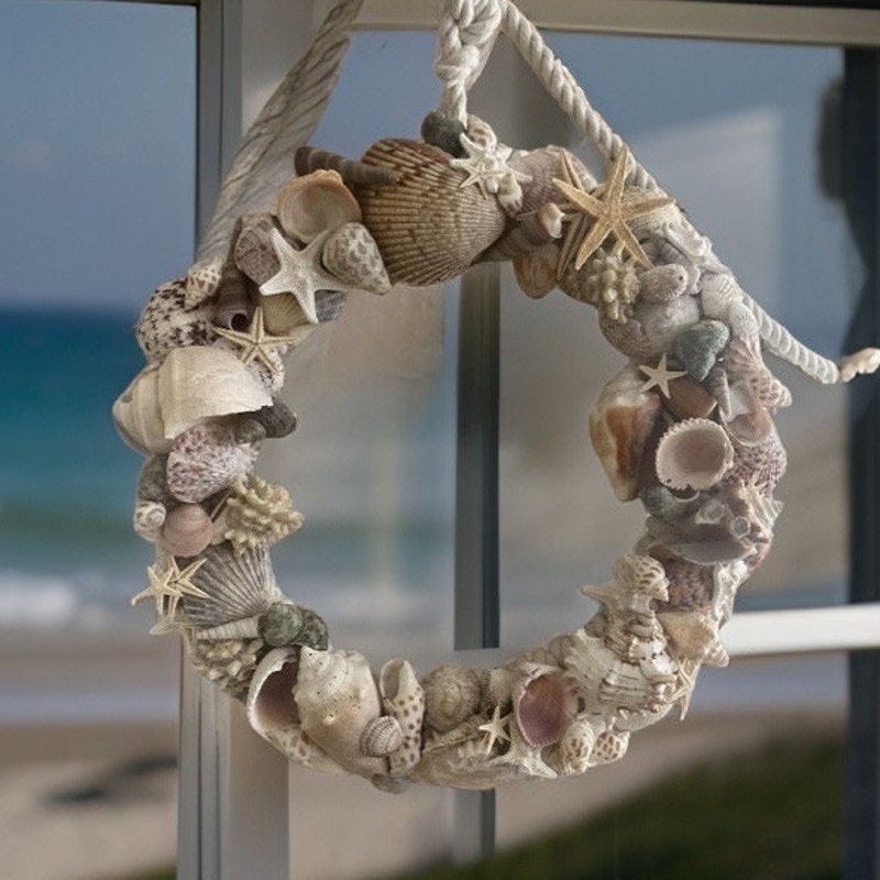 Sea Shell Wreath - Etsy