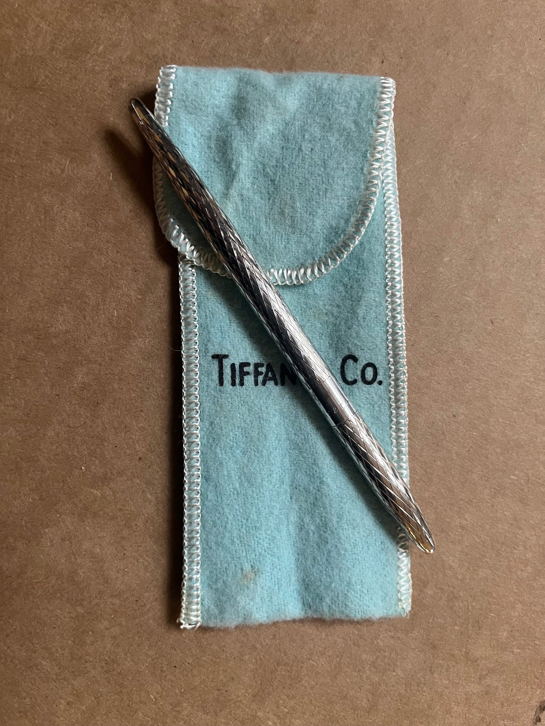 Tiffany & Co. Sterling Silver Purse Pen, 1980s Vintage - Etsy