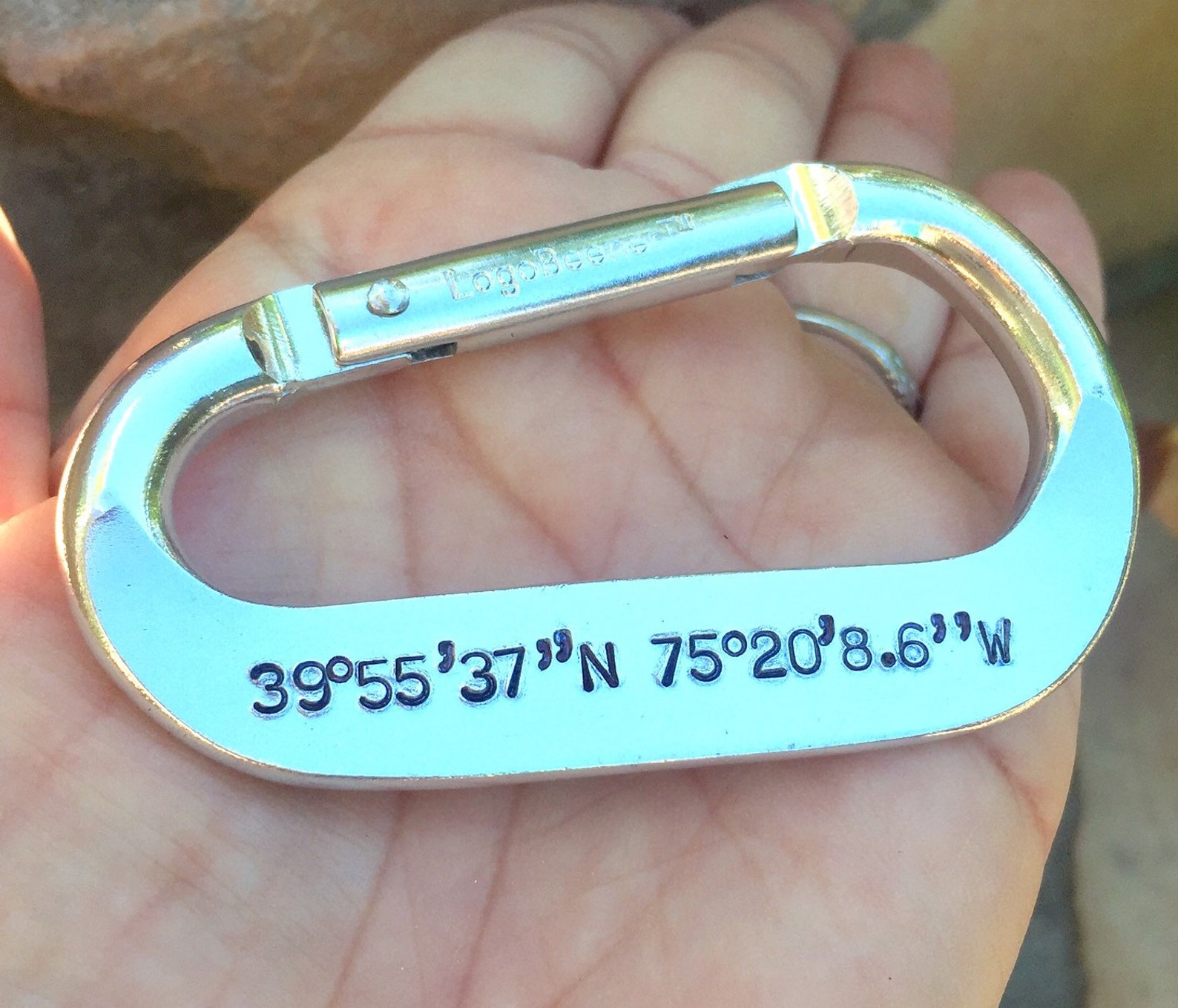 Boyfriend Gift Carabiner Personalized Carabiner Hand - Etsy