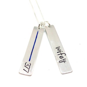 Thin Blue Line, Keep Him Safe, Blue Line Jewelry , Blue Line Wifey ...